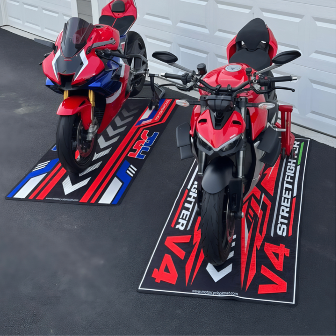 Best Valentine's Day Motorcycle Accessory: Customizable Motorcycle Mat