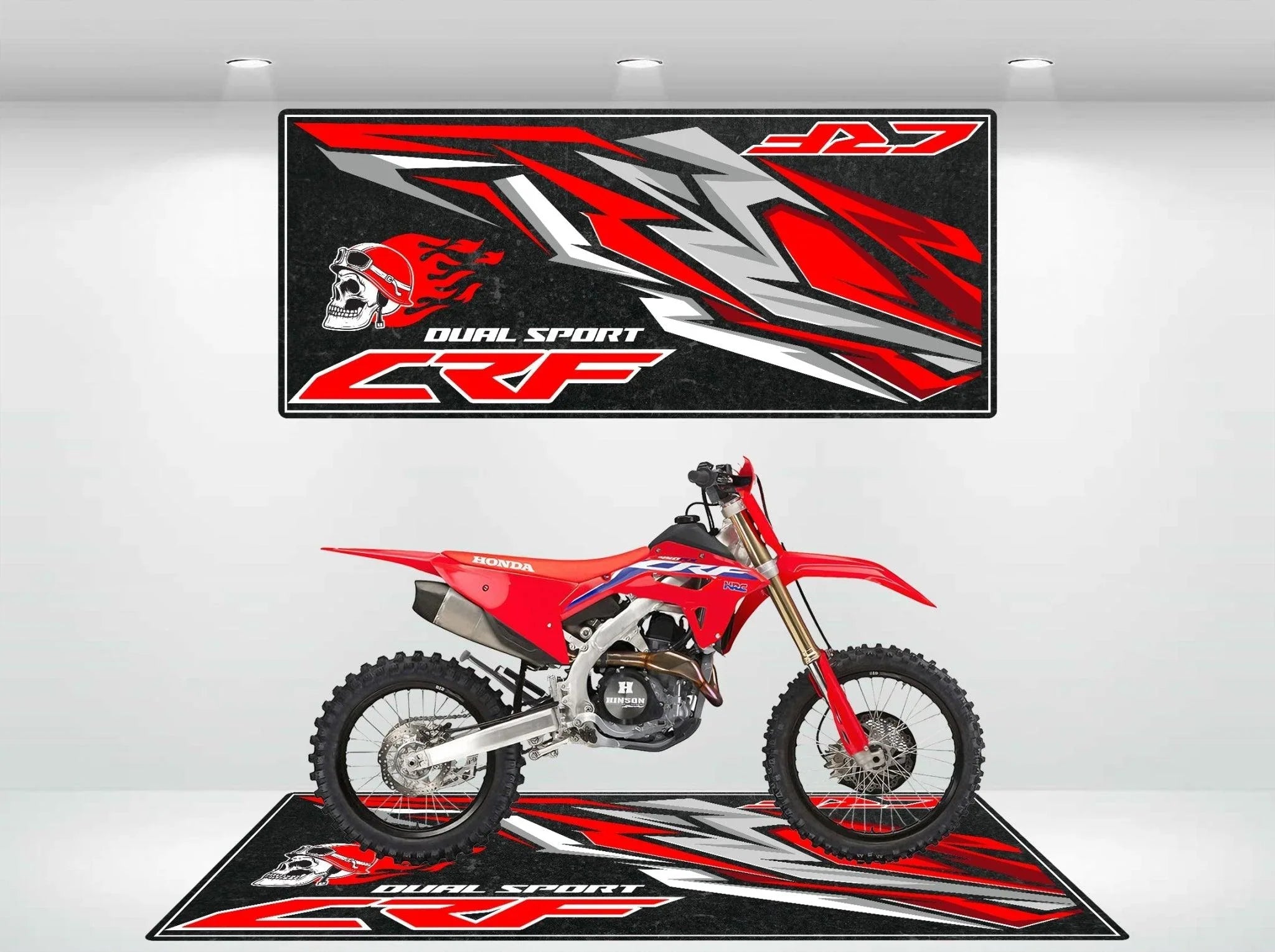 Why Every Rider Needs a Dirt Bike Pit Mat: Function, Protection&Style