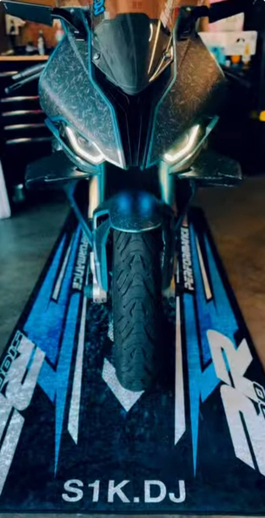 Motorcycle Pit Mat - World’s #1 in Motorcycle Garage Mats