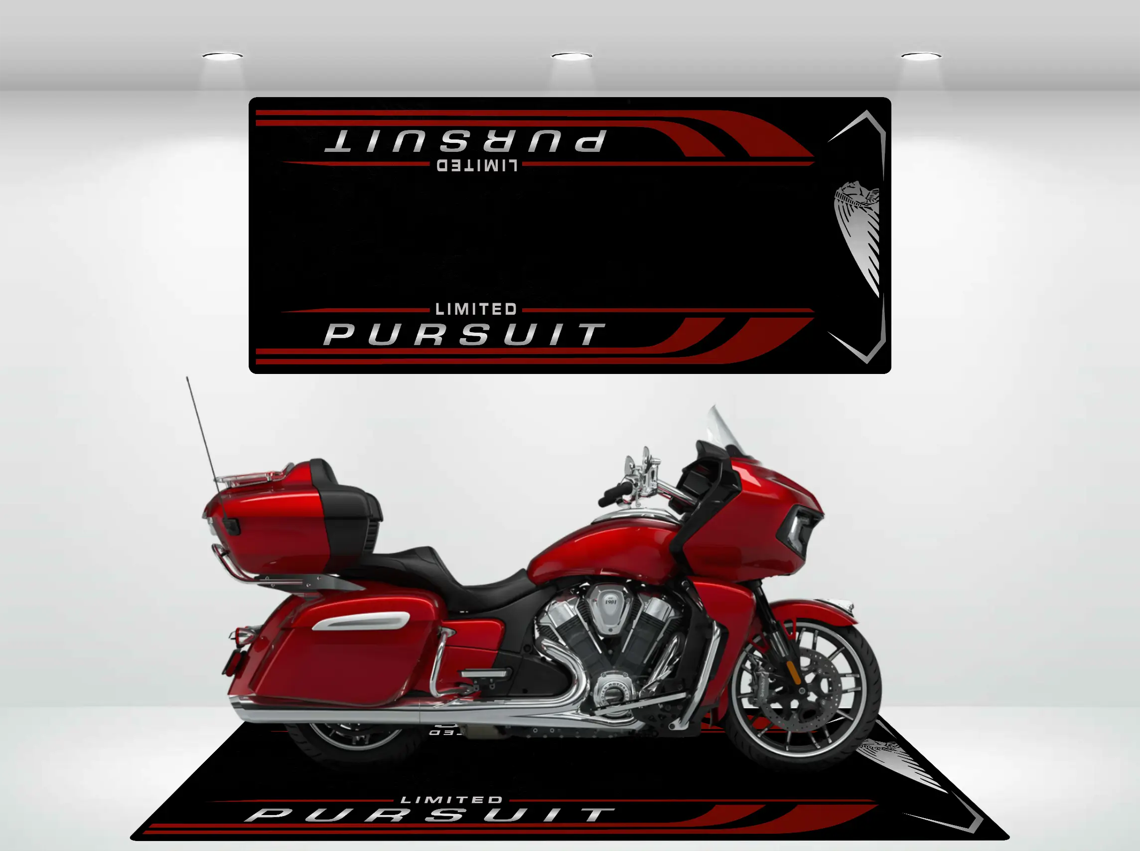 Motorcycle Mat for Indian Pursuit Limited