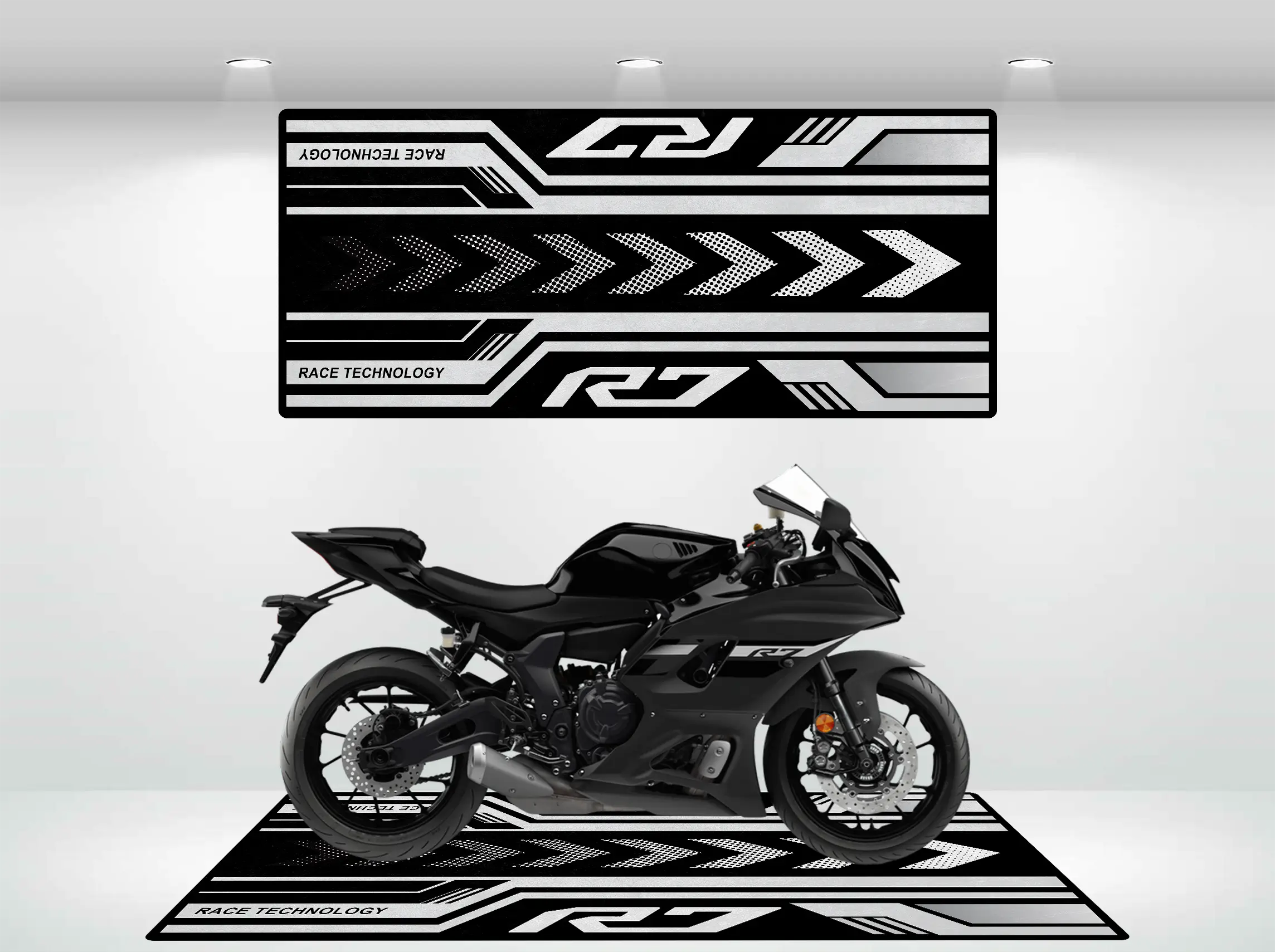 Motorcycle Mat for Yamaha R7